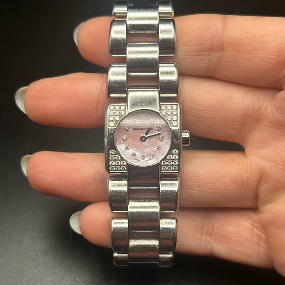 mauboussin | Accessories | Mauboussin Mini Carre Ladys Stainless Steel ...